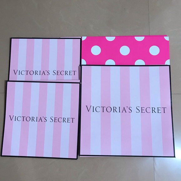 PINK Victoria's Secret | Bags | Victorias Secret Pink 4 Gift Boxes 4 ...